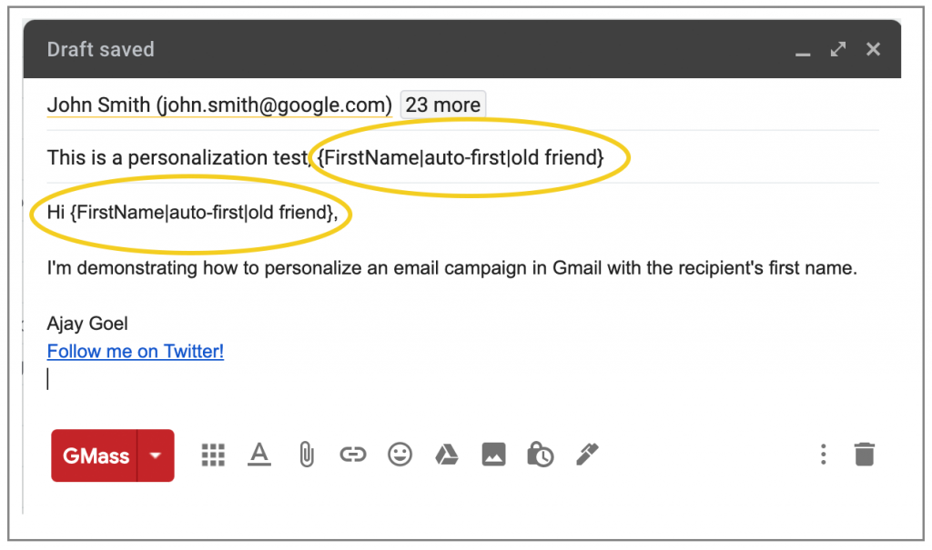 New Feature: Detect a person's first name from just an email address