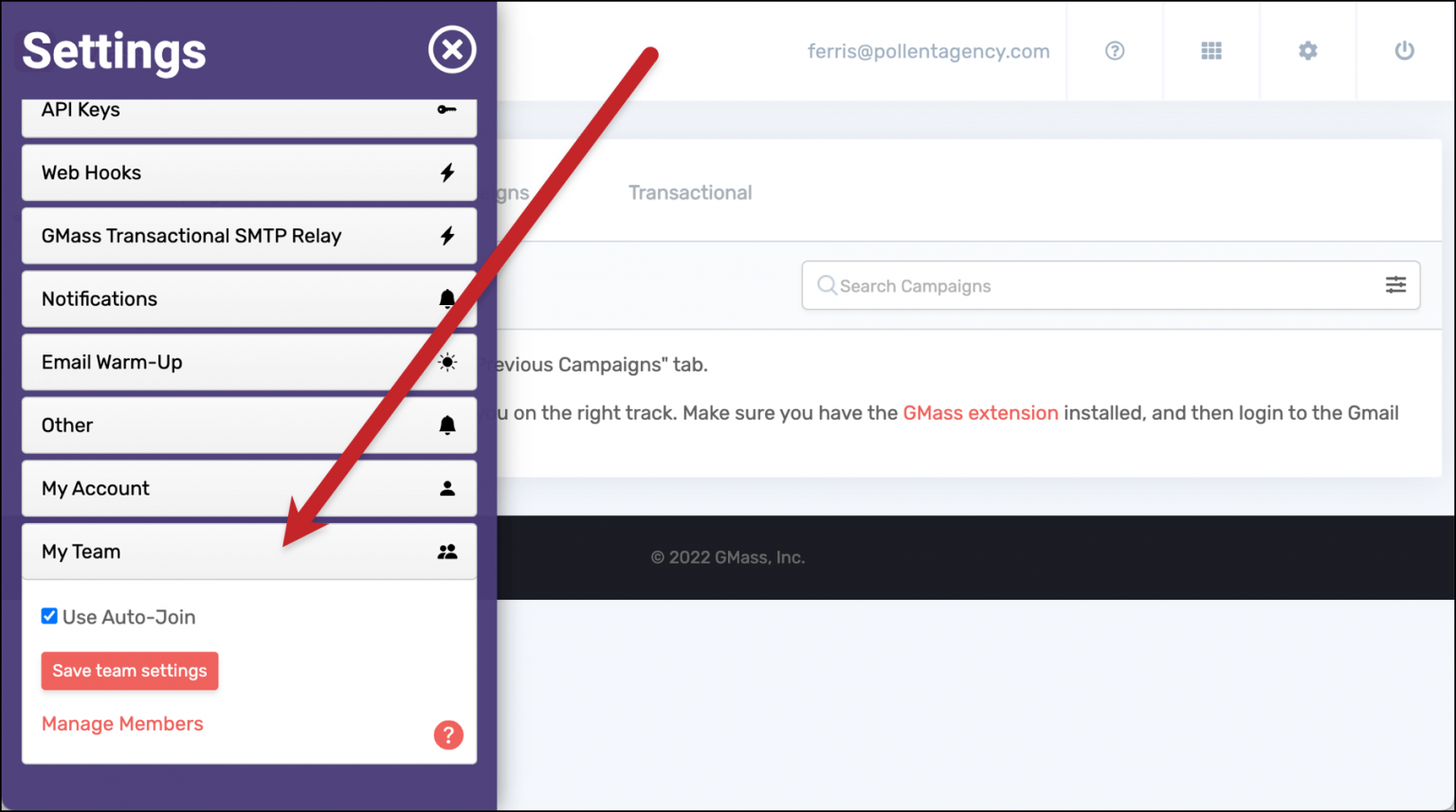 How to Manage Your Team Plan