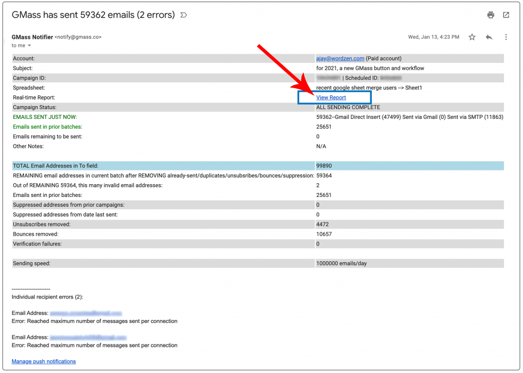 Campaign Reports Explained [+ interesting tidbits]
