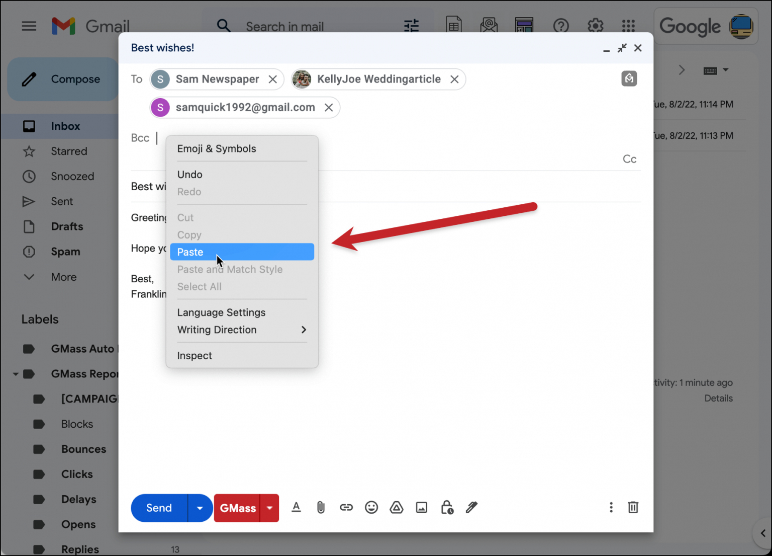 Integrate HubSpot with Your Gmail Mail Merge Campaigns