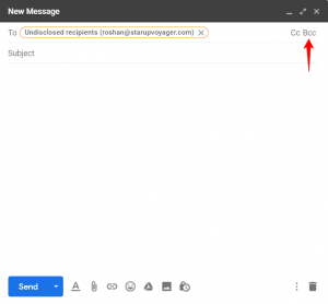 How to Send an Email to Undisclosed Recipients in Gmail
