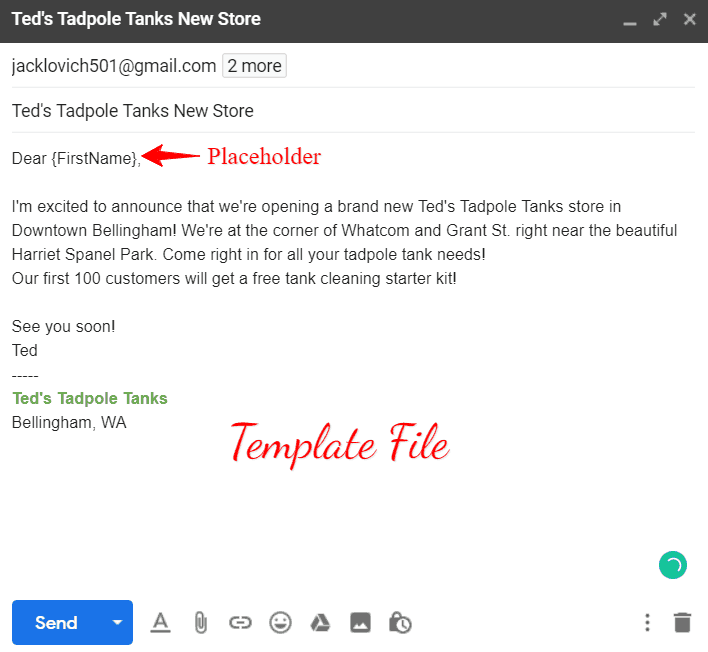 How To Send Mass Emails From Excel Using Mail Merge DinhThienBao