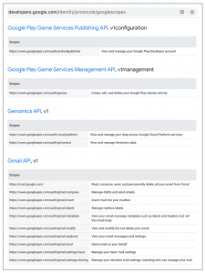 Five annoying issues with Google's OAuth Scope Verification