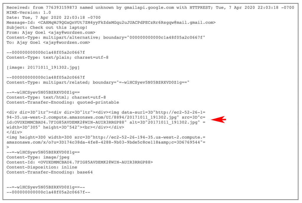 How to set hosted vs embedded images in Gmail