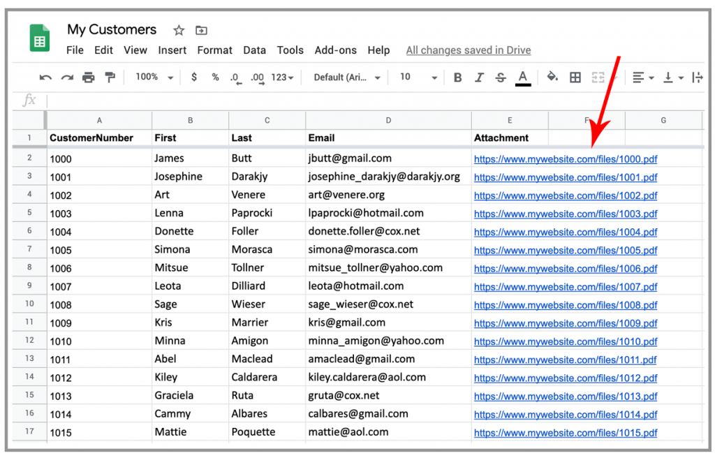 How to send multiple emails with different attachments in Gmail
