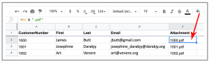 How to send multiple emails with different attachments in Gmail