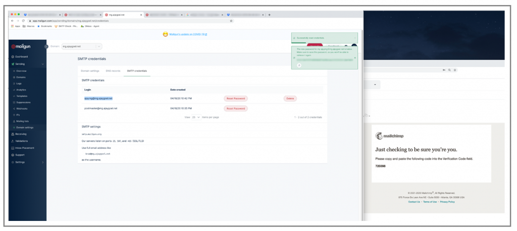 A technical review of popular SMTP Services [2020]