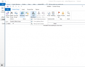 Creating an Email Group in Outlook (Step-by-Step Guide)