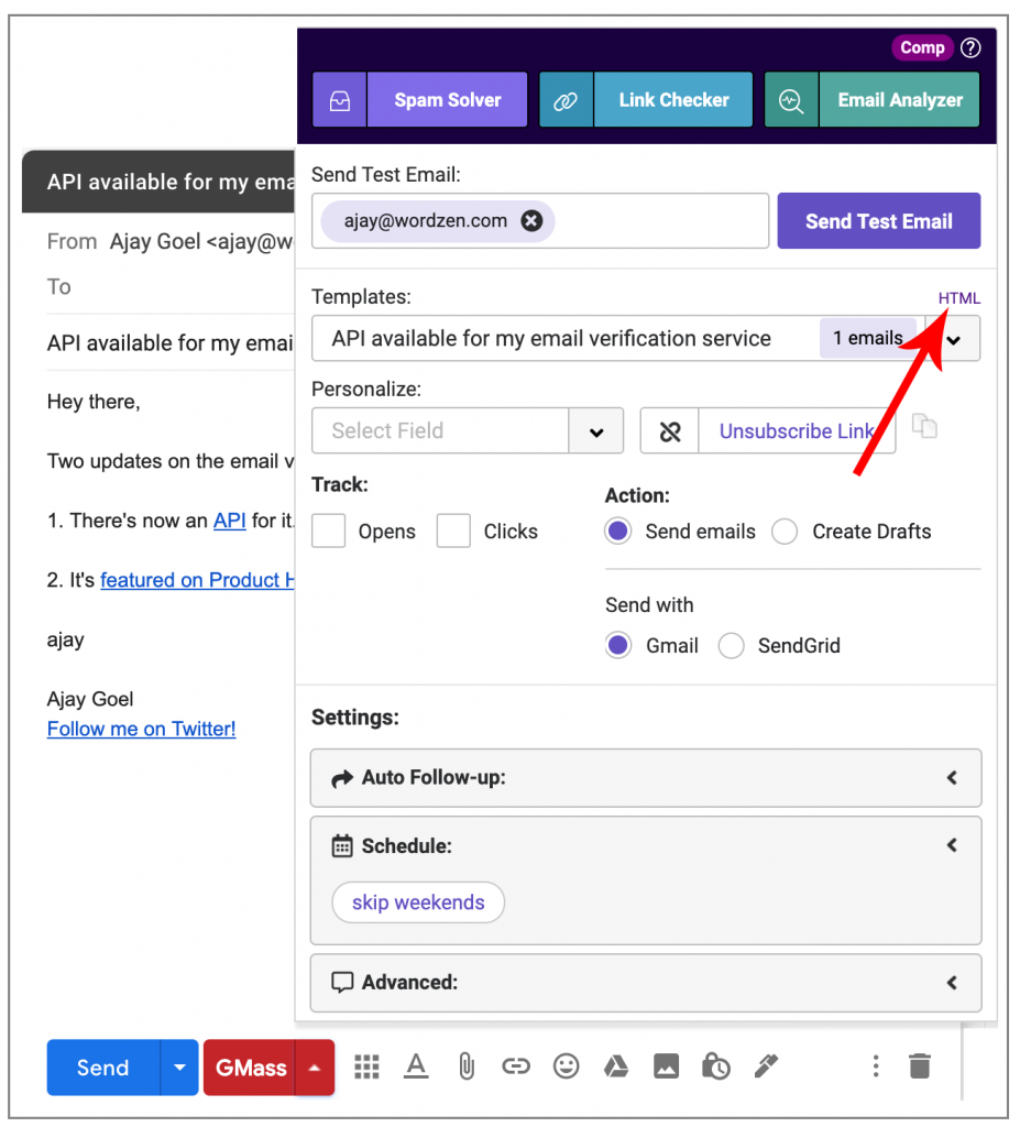How to use Campaign Templates in Gmail