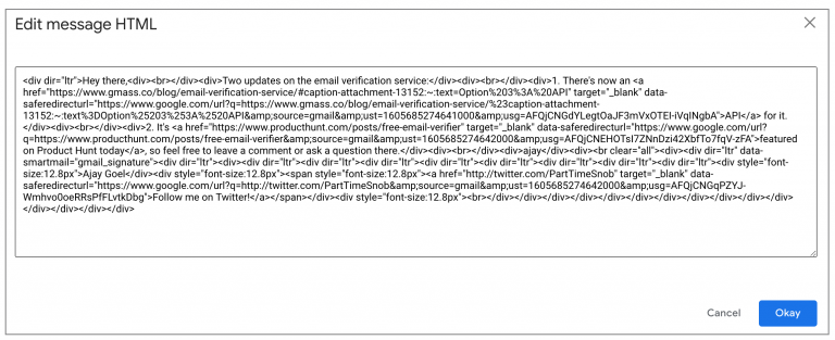 How to use Campaign Templates in Gmail