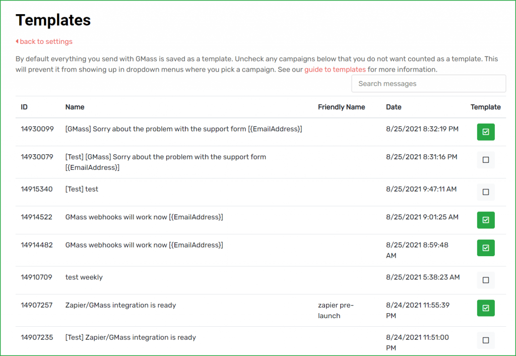 How to use Campaign Templates in Gmail