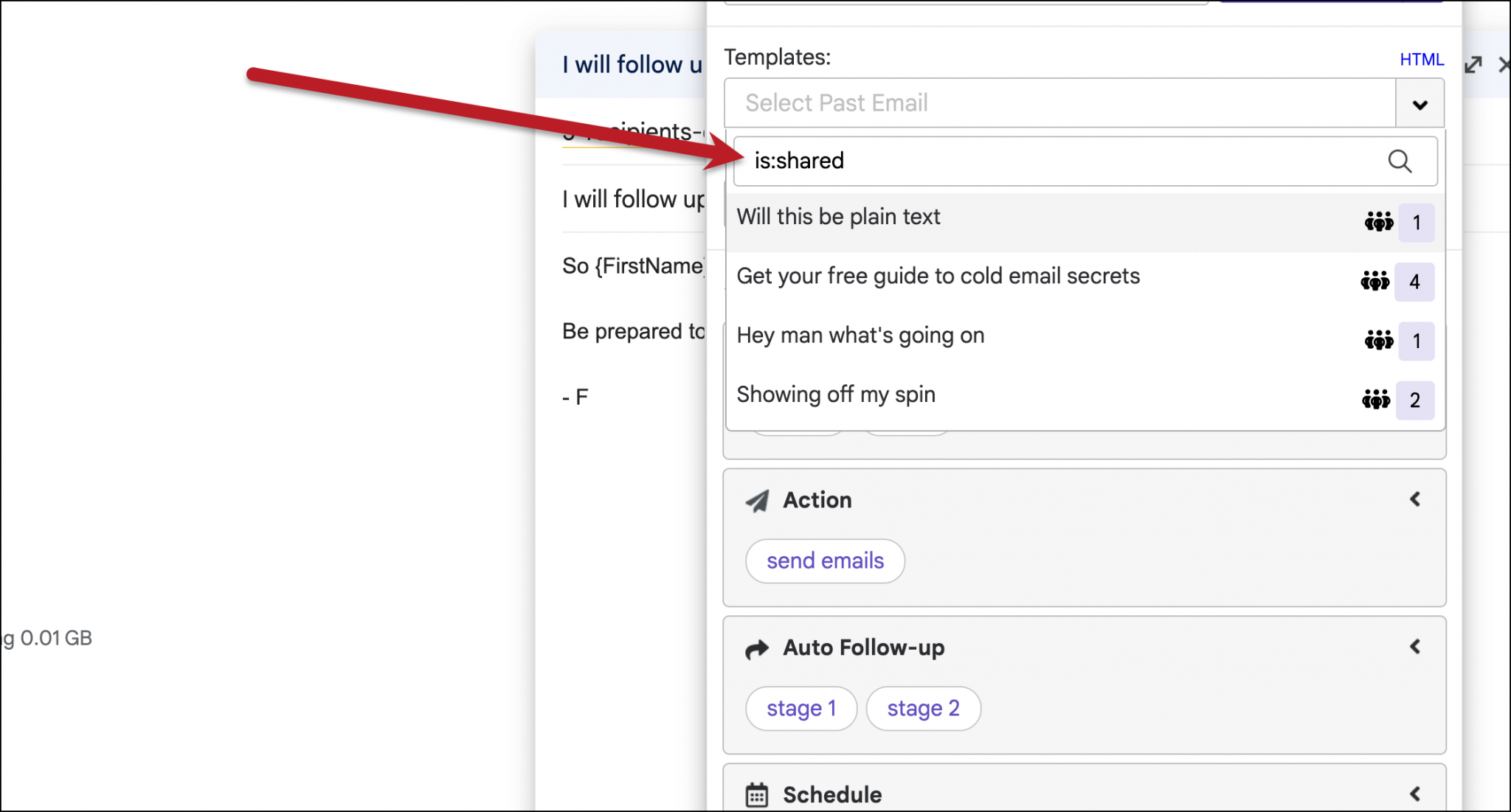 How to use Campaign Templates in Gmail