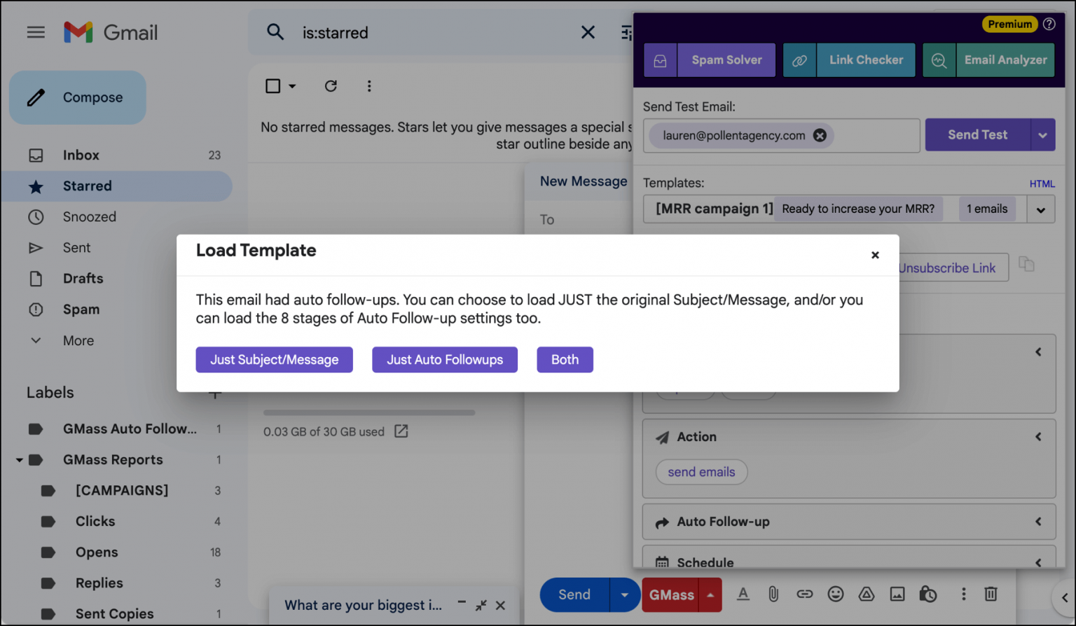 How to use Campaign Templates in Gmail