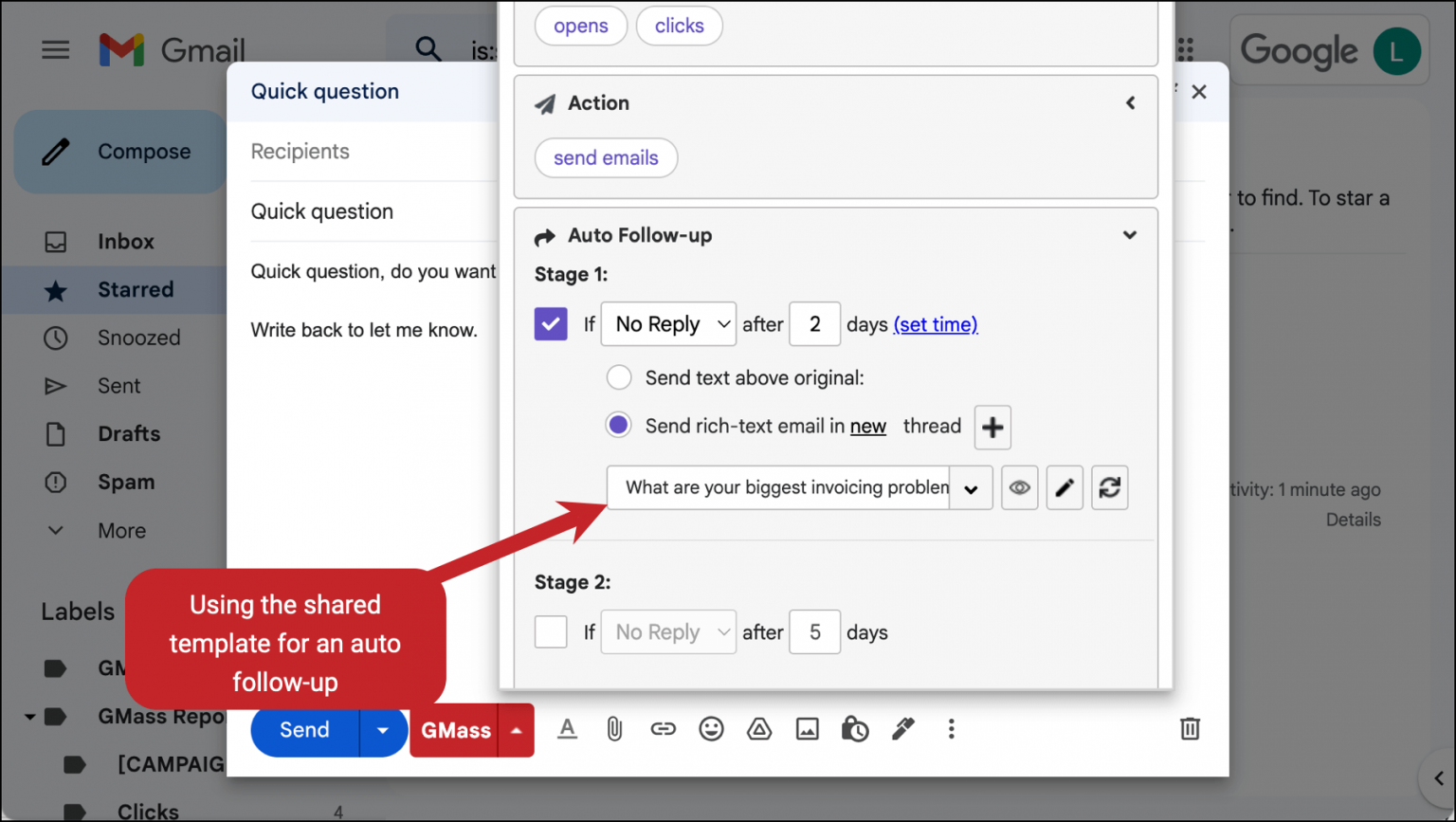 How to use Campaign Templates in Gmail