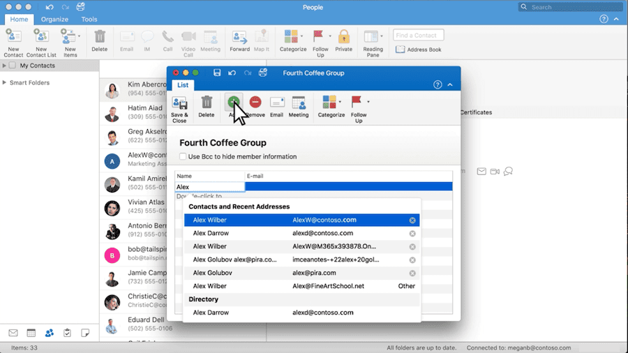 Outlook Address Book Icon