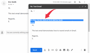 How to Resend an Email in Gmail & Outlook (w/ Screenshots)