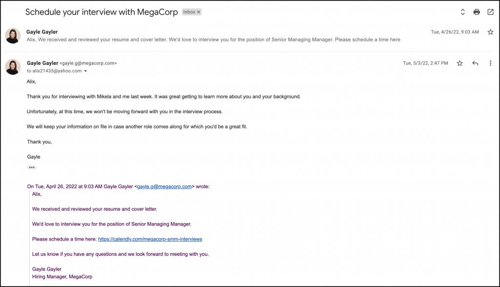 GMass "Send as Replies" Keep a Conversation Going (3 Examples)
