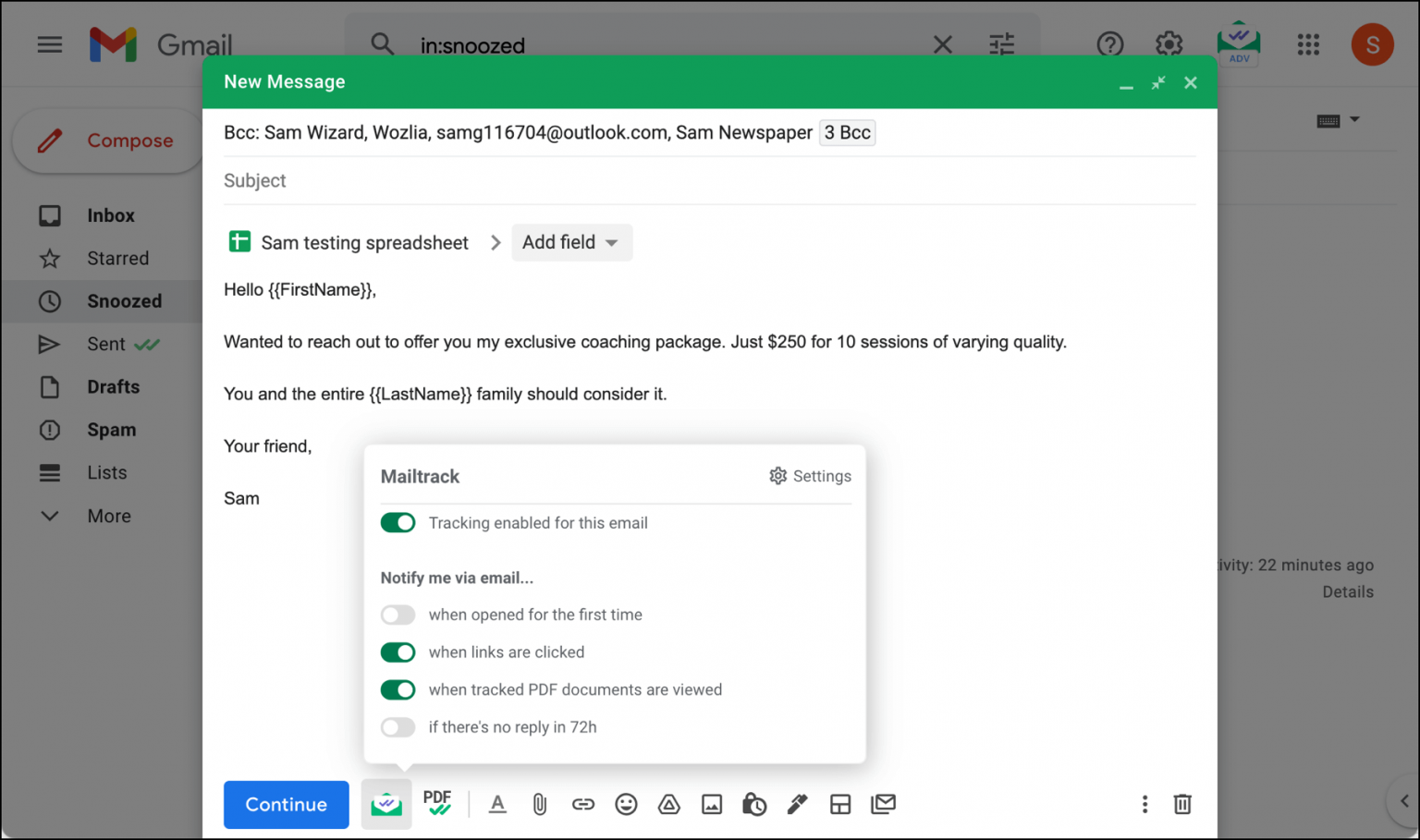 Mailtrack Mail Merge vs. GMass: Who’s Best for Sending Campaigns?