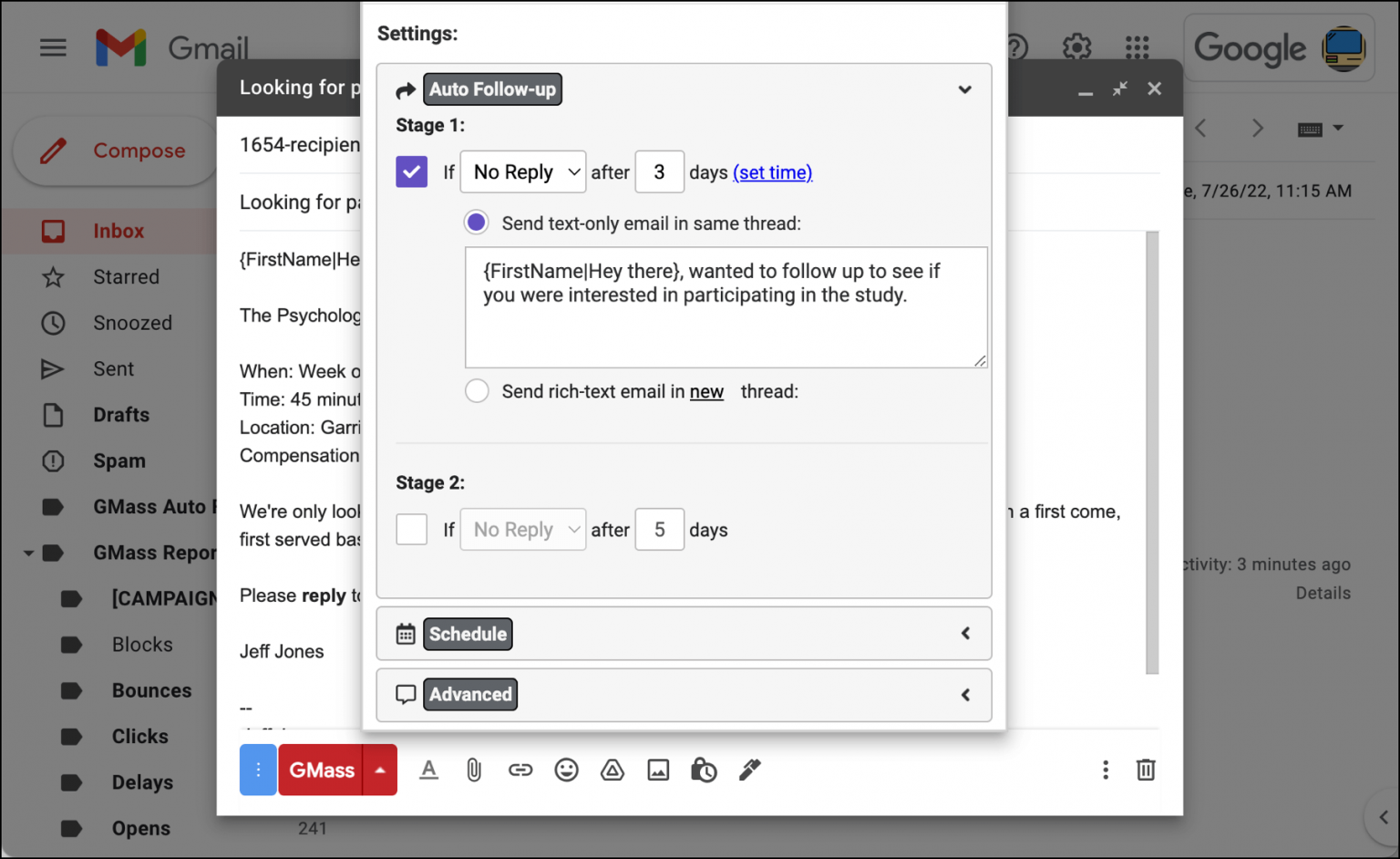 The College Dept. & Faculty Guide to Personalized Mass Emails