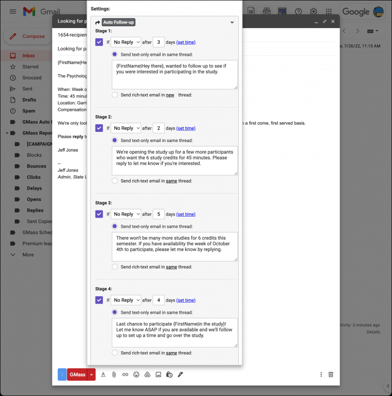 The College Dept. & Faculty Guide to Personalized Mass Emails
