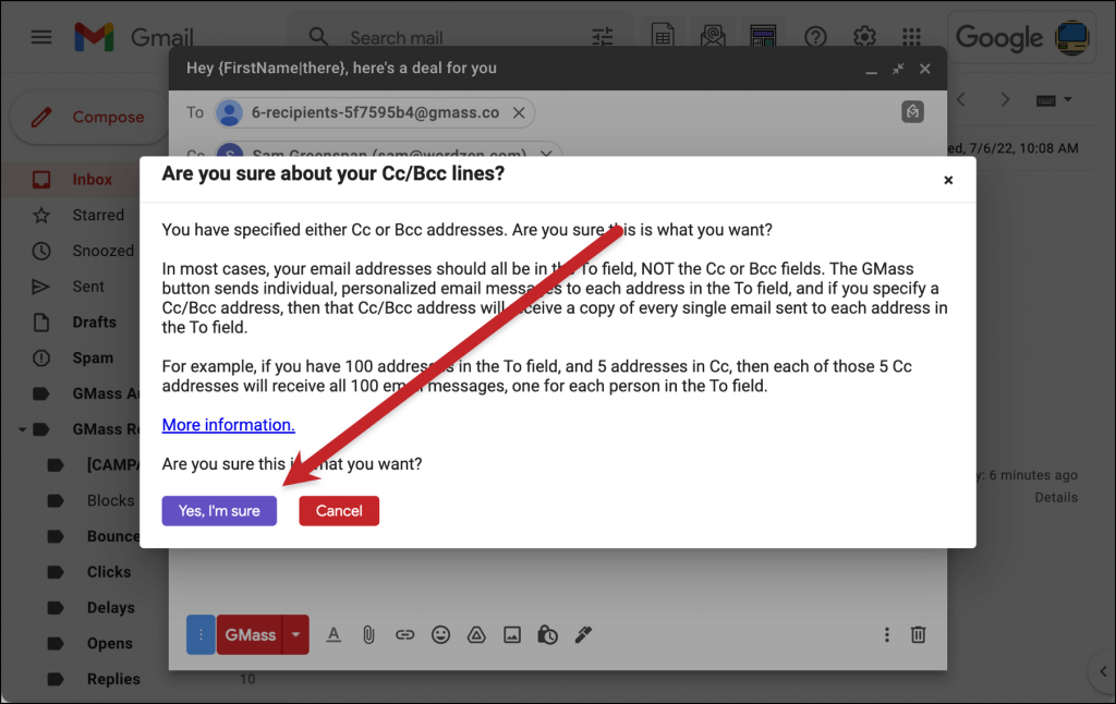 How a Team Member Can Send Follow-Ups to Your Mass Emails