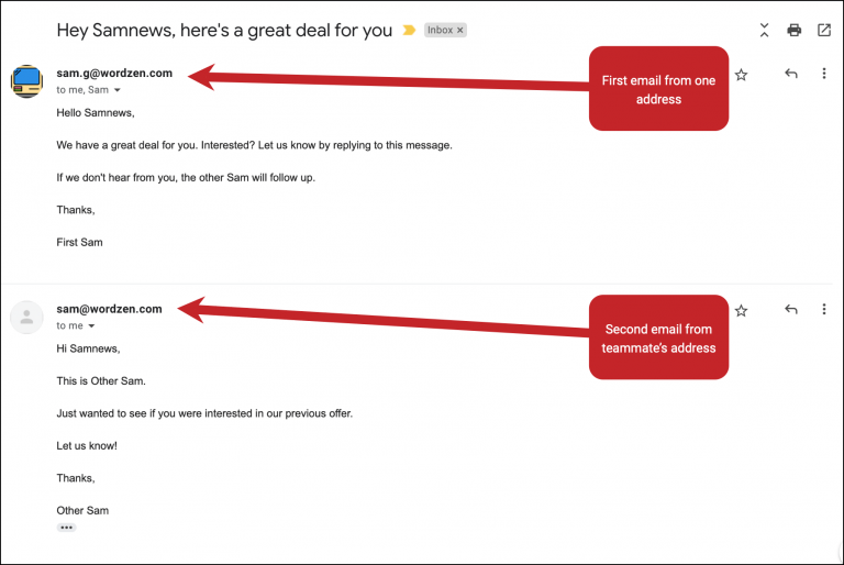 How a Team Member Can Send Follow-Ups to Your Mass Emails