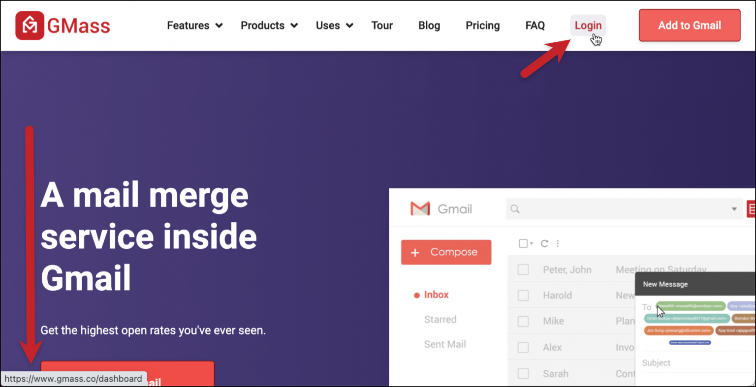 GMass Dashboard User Guide (Campaign Reporting, Account-Level Settings)