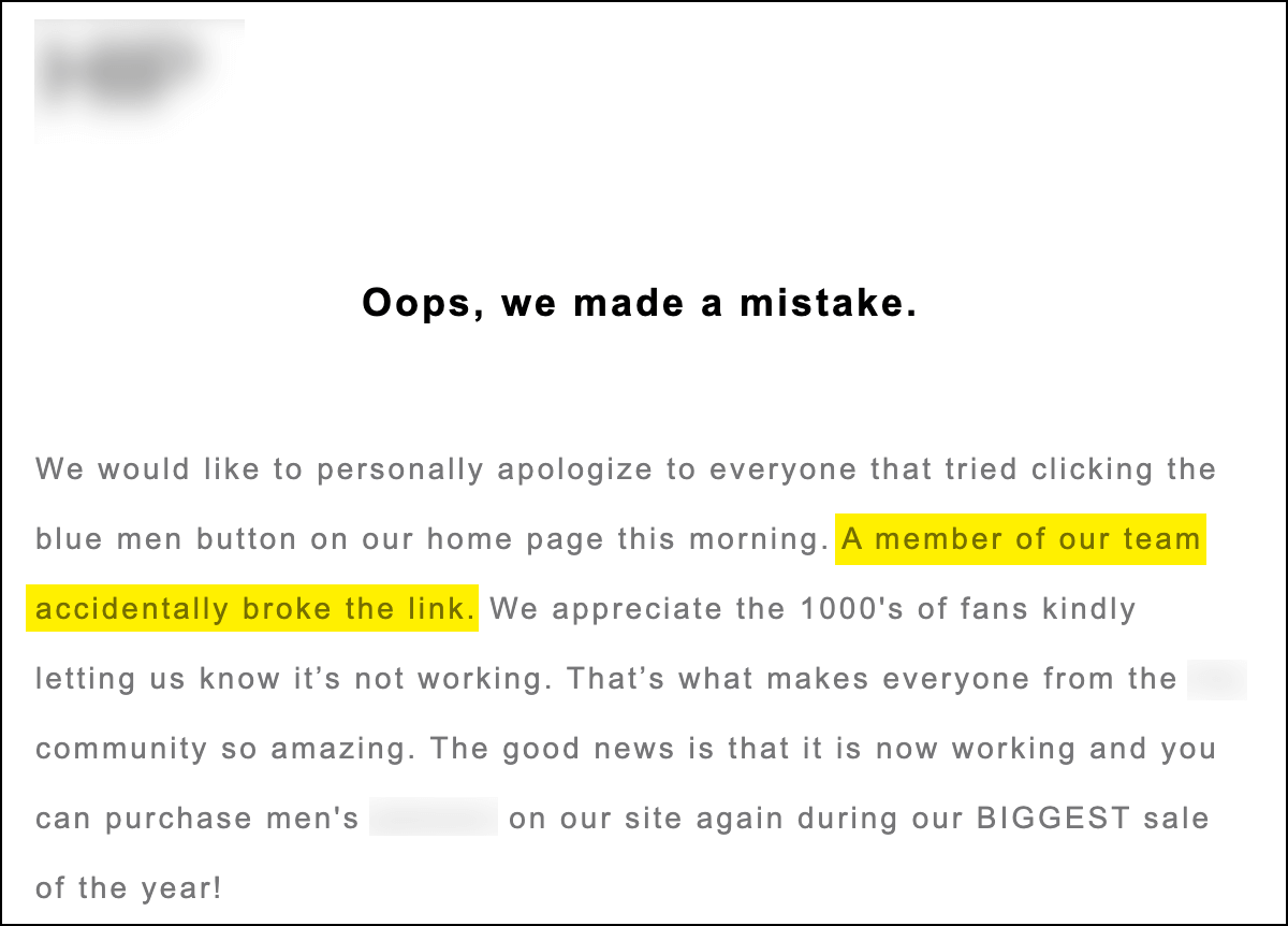 Correction Made Online ofclovis