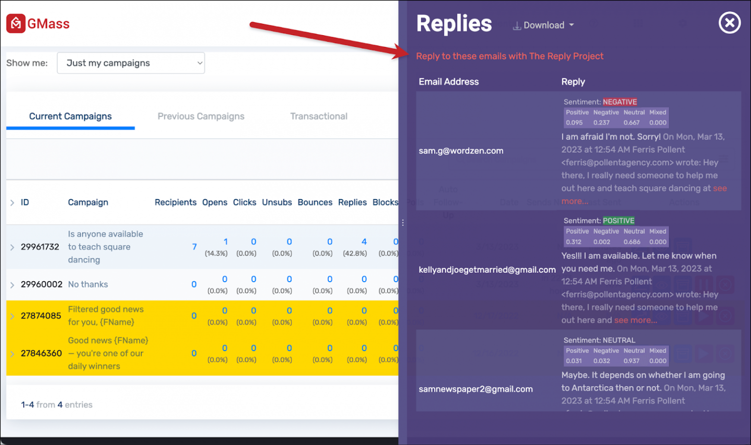 Reply Management in your Gmail Account