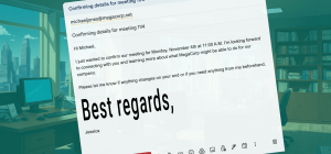 Why Best Regards Is the Ultimate Email Sign-Off (With One Exception)