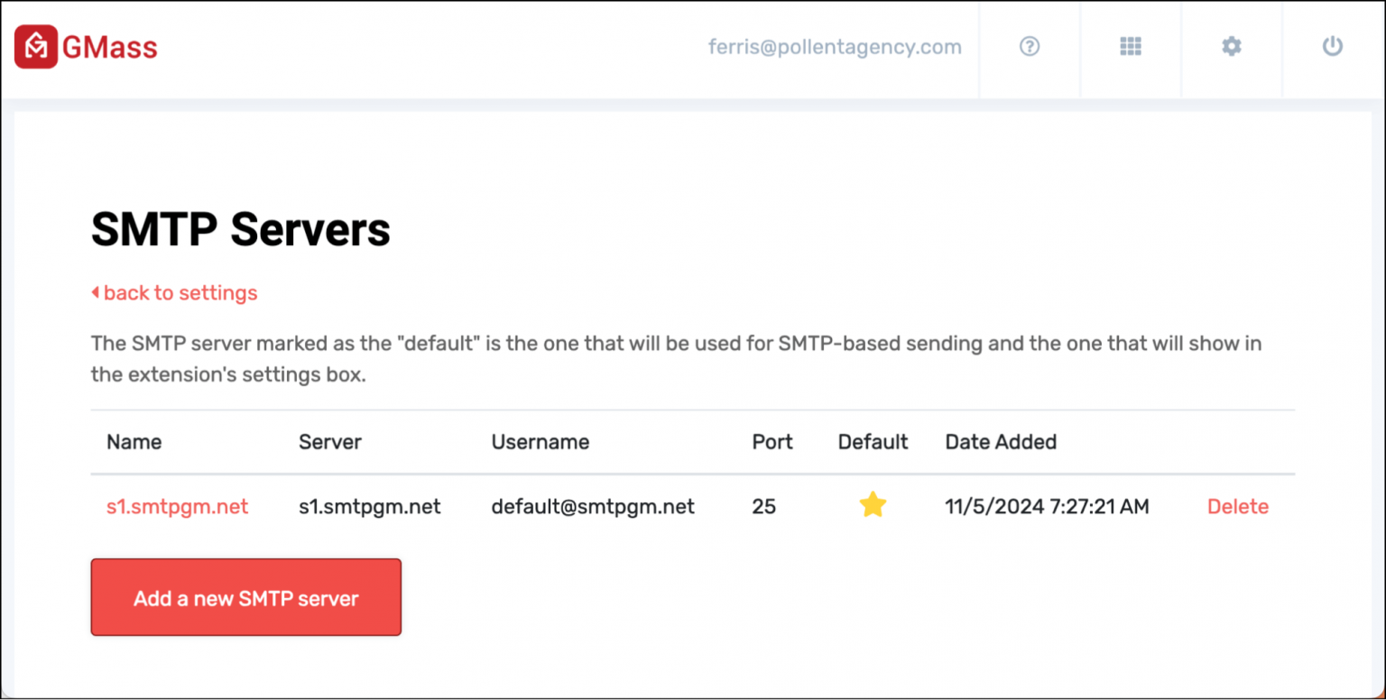 How to send unlimited emails in Gmail using an SMTP server