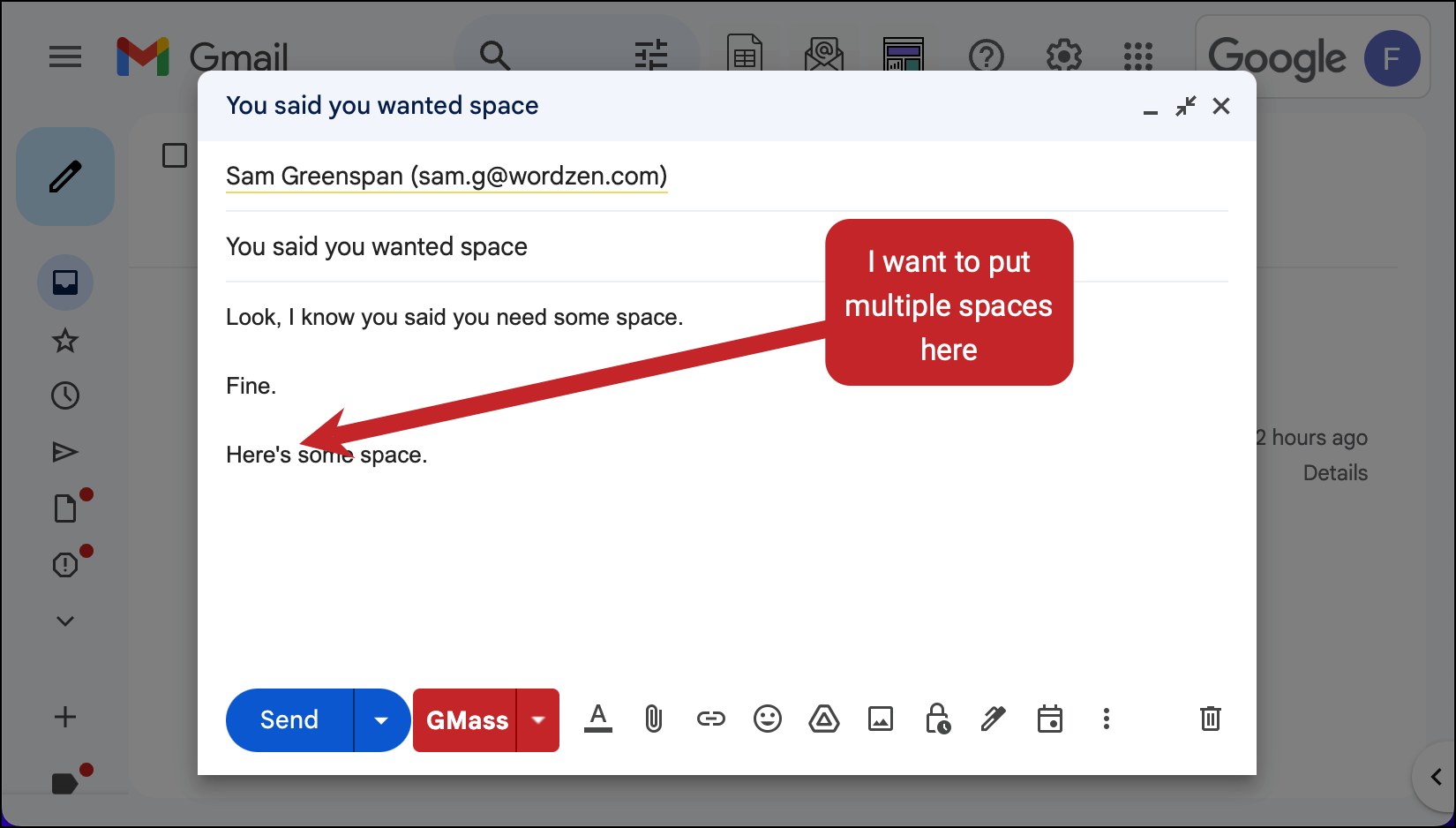 How To Add A HTML Space In Gmail Easy Solution How To Add A HTML Space In Gmail Easy Solution