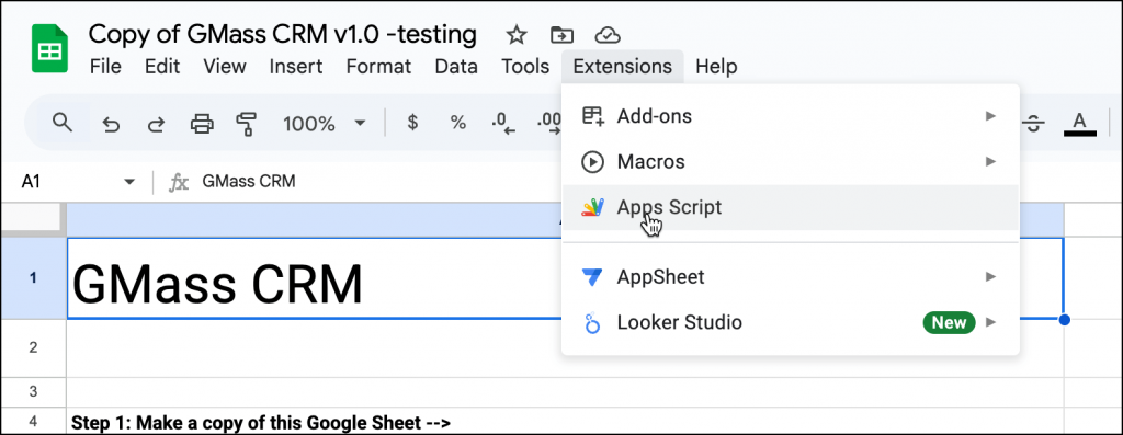 Free Google Sheets CRM Template (Made for GMass!)