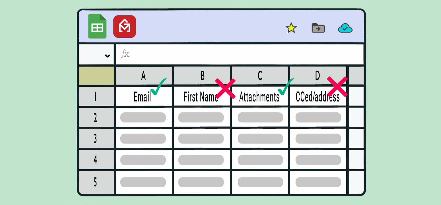 6 Tips to Format Your Google Sheet for Smooth Mail Merging