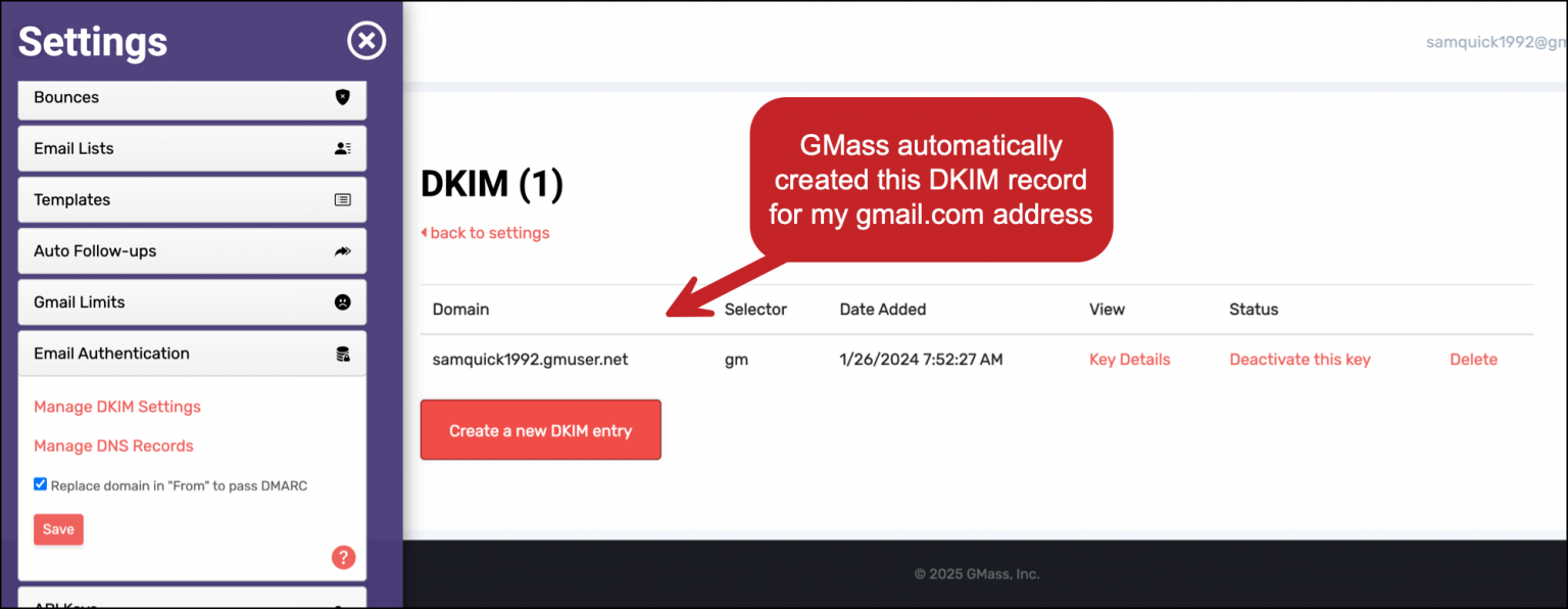 How GMass’s “From Address” Replacement System Works