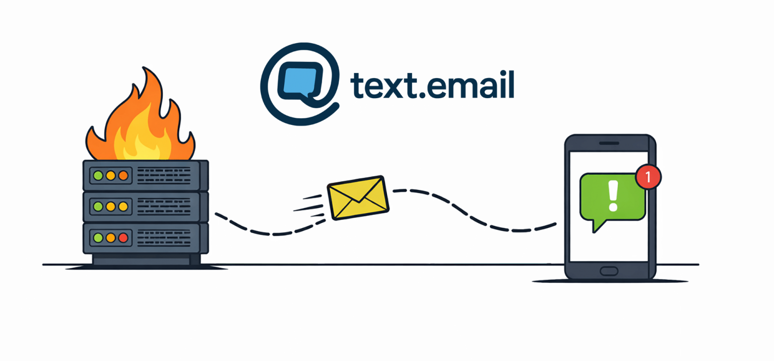 Announcing text.email: Email-to-SMS for System Alerts