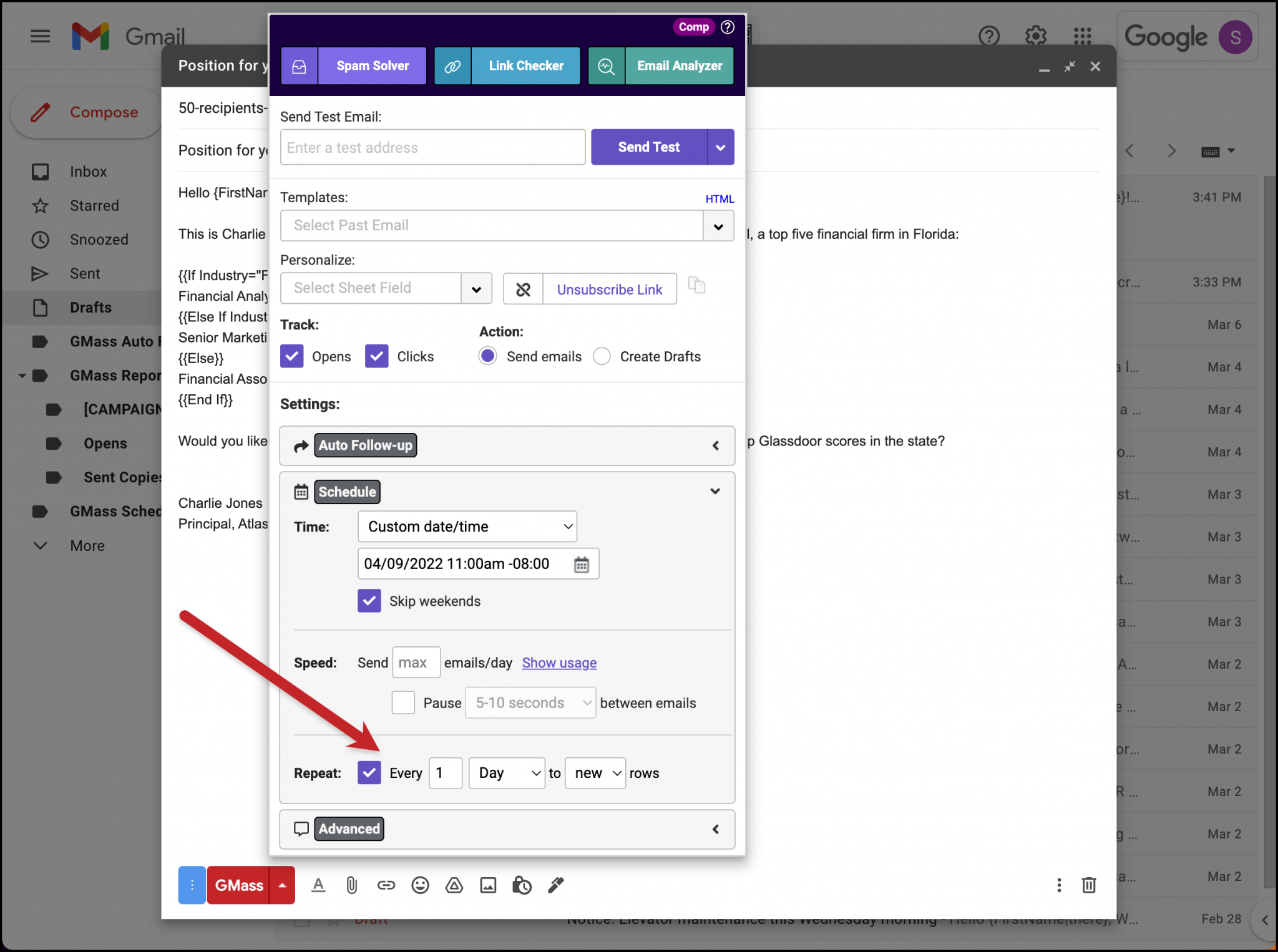Google Sheets integration: Gmail mail merges, data reporting and more