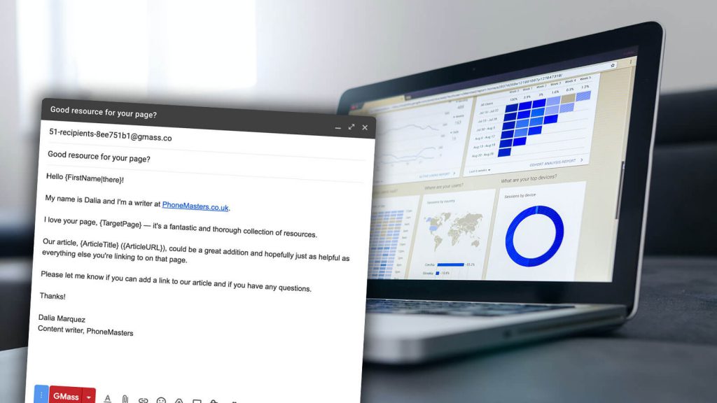 Link building email - easy, powerful outreach inside Gmail - GMass