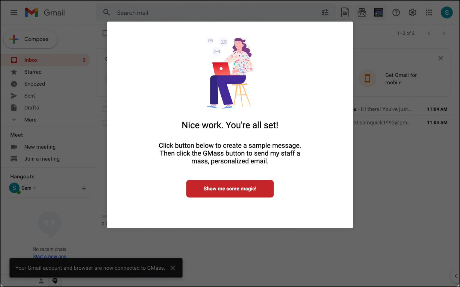 GMass Quickstart Guide: Connect & Send Your 1st Campaign