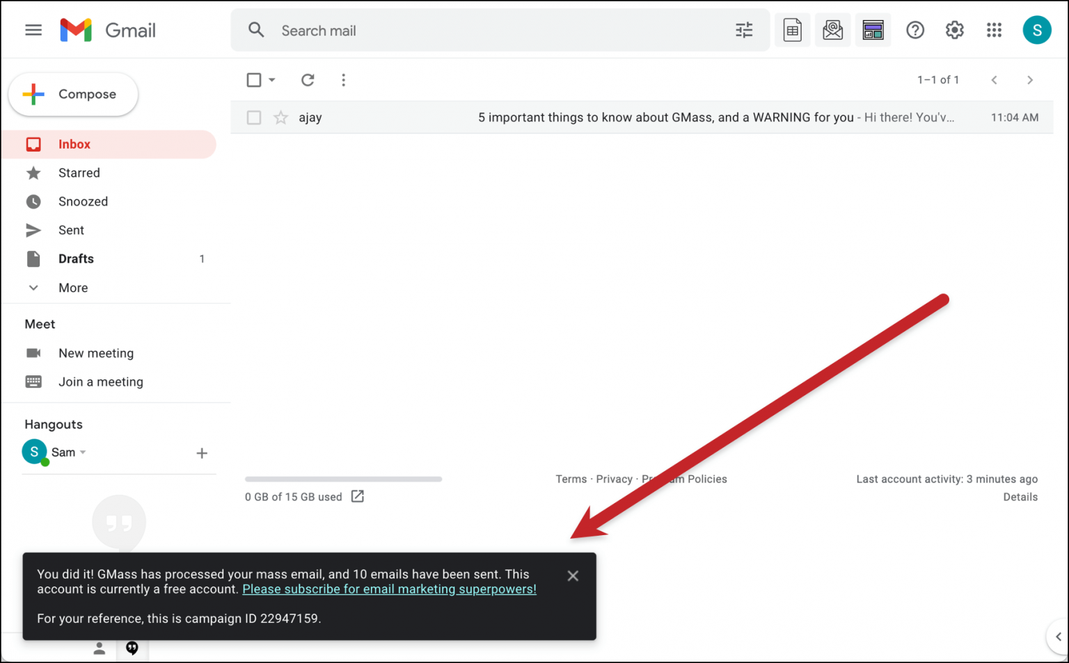 GMass Quickstart Guide: Connect & Send Your 1st Campaign