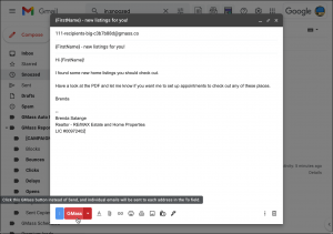 Real estate agents - easy, personalized mass emails in Gmail - GMass