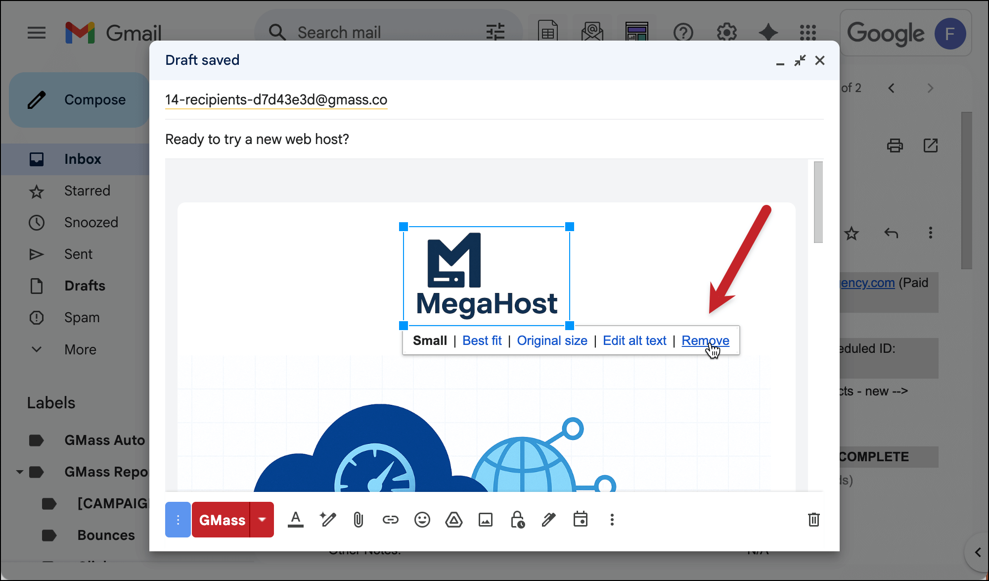 I want to use my own HTML template